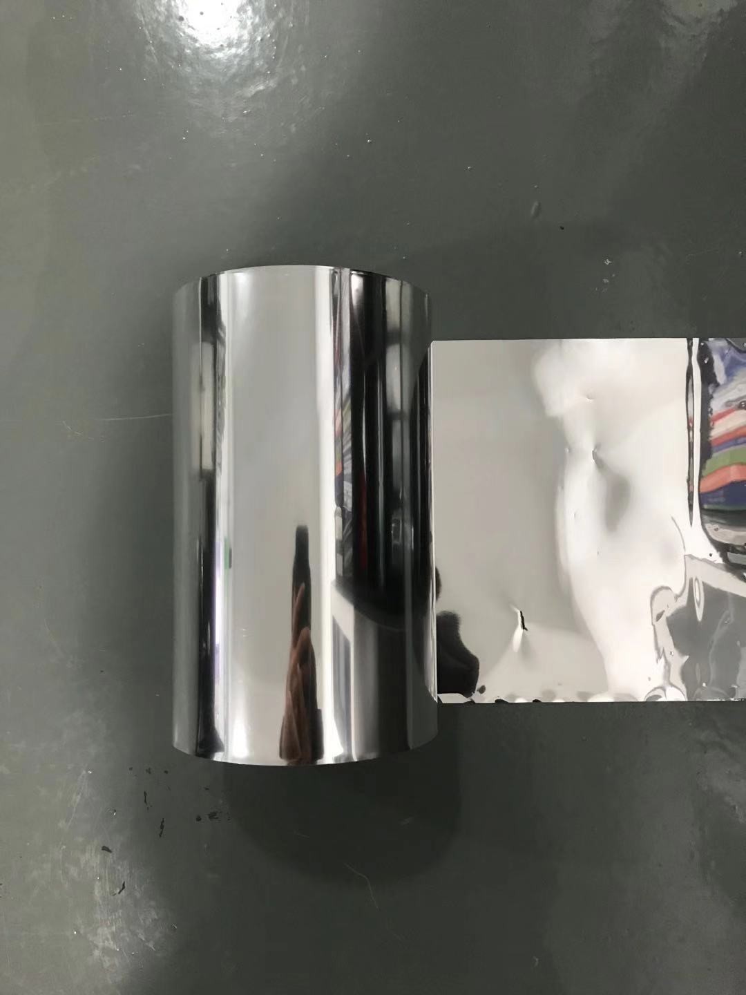 Sliver Metallized 0.085mm 85um Polyethylene Terephthalate Film