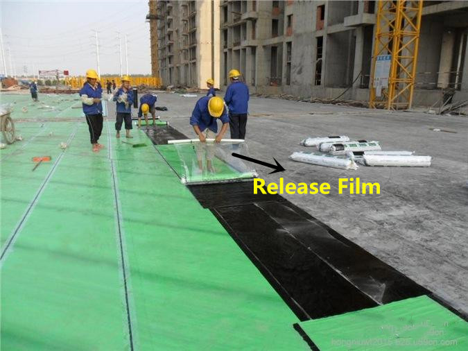 Waterproofing Cross Laminated Film Tear Resistance Hdpe Plastic Film